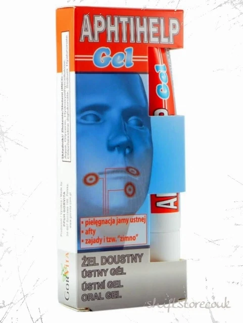 GORVITA APHTIHELP GEL 10g aphthae / Ulcers £4.99 - PicClick UK
