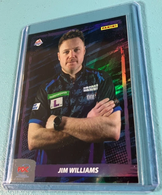 PANINI 2025 PDC Darts WM Trading Card Karte PDC-58 Jim Williams /180 ...