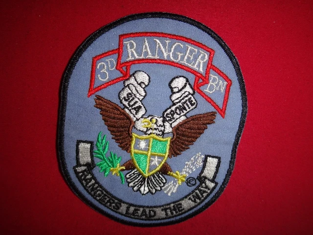 US ARMY 3RD Ranger Battalion 75th Ranger Regiment RANGERS LEAD THE WAY ...