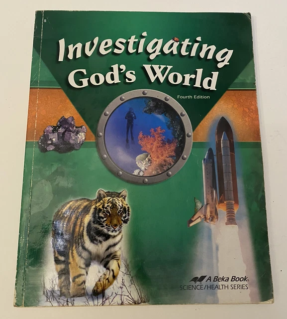 ABEKA INVESTIGATING GOD'S World Student Textbook Grade 5 Current Fourth ...