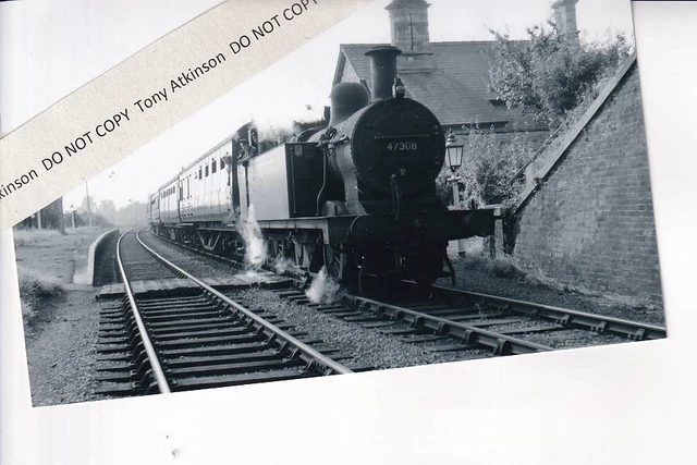 B.R. - EX Lms 0-6-0T No. 47308 Nr Ahscurch - Vintage Image - # L15488 £ ...