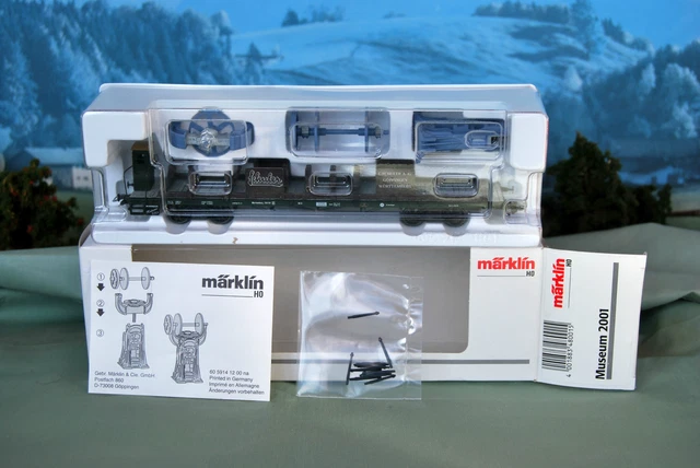 VAGÓN MUSEO MÄRKLIN museum wagen 2001, marklin, maerklin, märklin 48001 ...