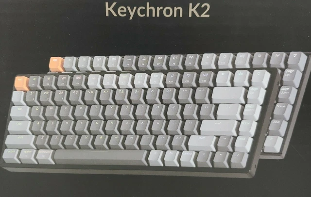 NEW KEYCHRON K2 Version 2 Wireless Mechanical Keyboard K2 White ...