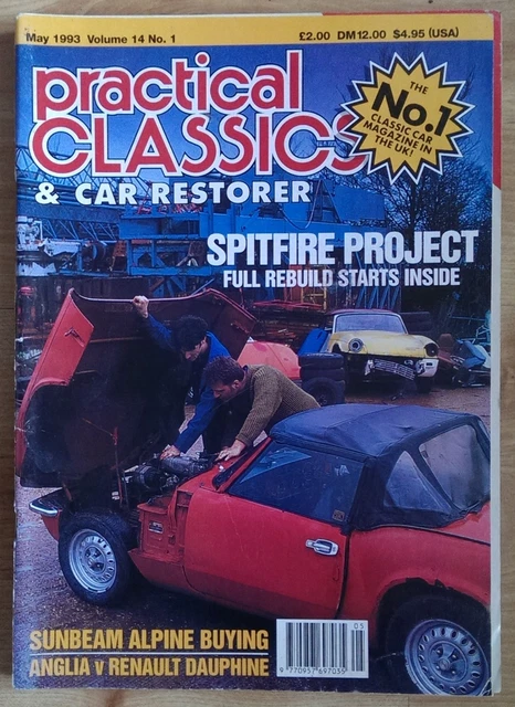 SUNBEAM ALPINE RENAULT Dauphine Ford Anglia 105E BMW 2002Tii Austin 10 ...