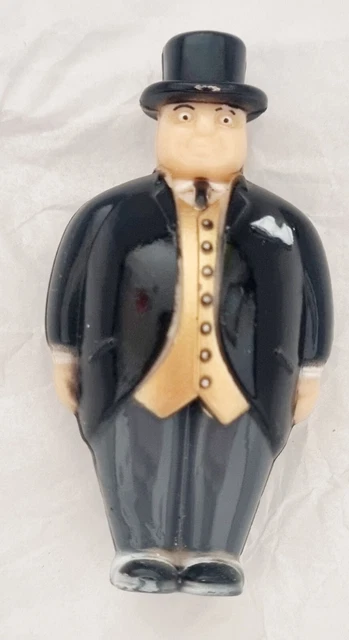 THOMAS TANK ENGINE fat controller Mini Figure Sir Topham Hat 2.5” Tall ...