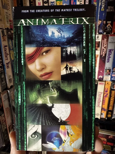 THE ANIMATRIX 2003 VHS Extremely Rare Original Release NON RENTAL £17. ...