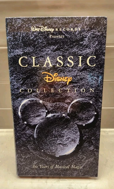 CLASSIC DISNEY COLLECTION 60 Years of Musical Magic 4 CD Set w/ Lyric ...