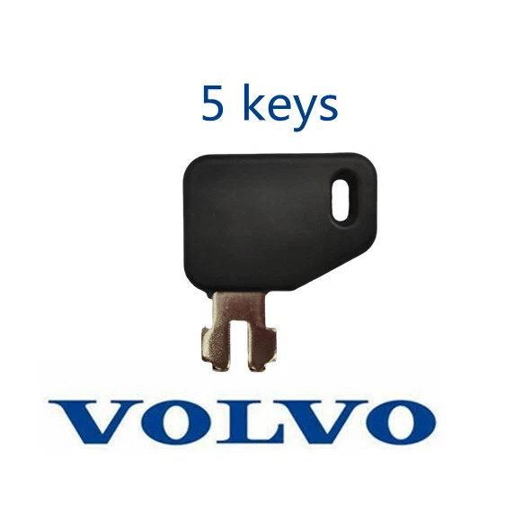 5 FOR VOLVO Excavator Digger Loader battery Isolator Key VOE14588962 EC ...