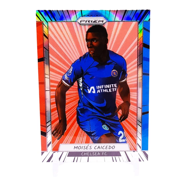 2023-24 PANINI PRIZM Premier League Moises Caicedo Manga Chelsea Case ...