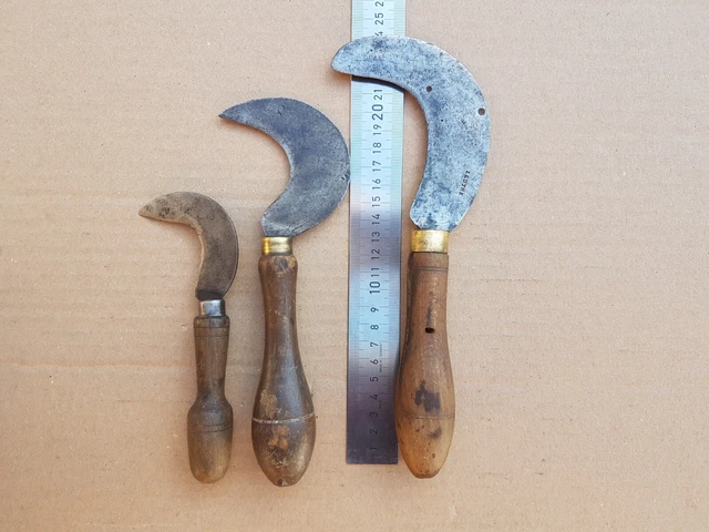 LOT ANCIENNE SERPETTE serpe faucille ancien outil Nogent jardinier jardinage EUR 40,00 - PicClick FR