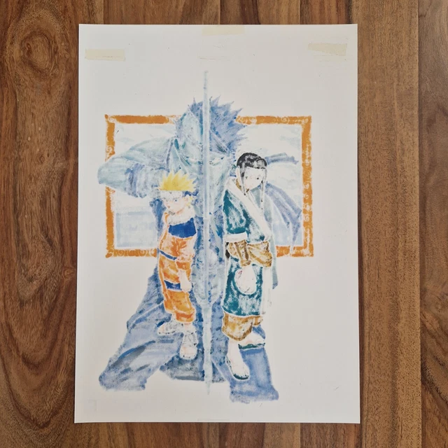 NARUTO REPRODUCTION ORIGINAL Manuscript Planche Manuscrit Manga ...