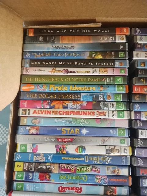 38 KIDS DVDS G And PG Rated All In Great Condition Priced For Markets ...