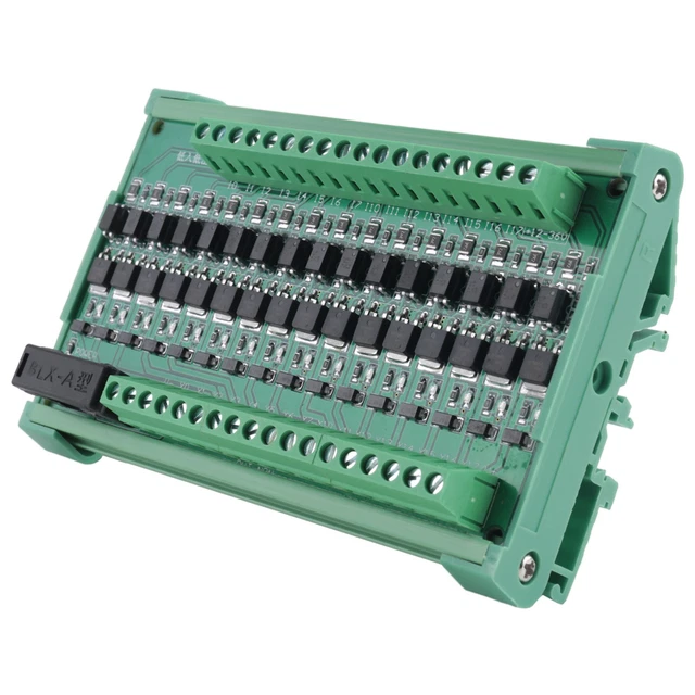 16 WAY PLC Amplifier Board Isolation Board Transistor Board Board ...