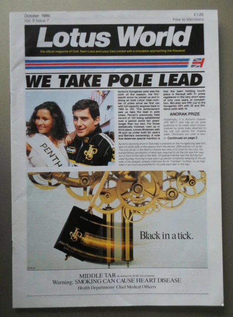 LOTUS WORLD - Official Newspaper of Club Team Lotus & Lotus Cars - Oct ...