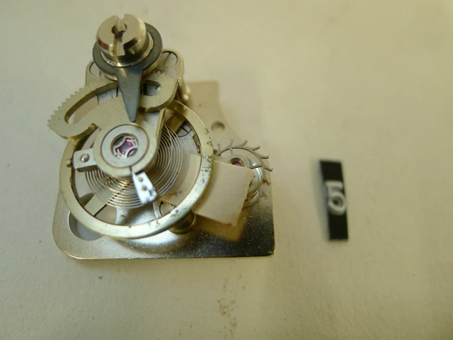 ONE VINTAGE PORTESCAP Mantel Clock Platform Escapement NEW OLD STOCK ...