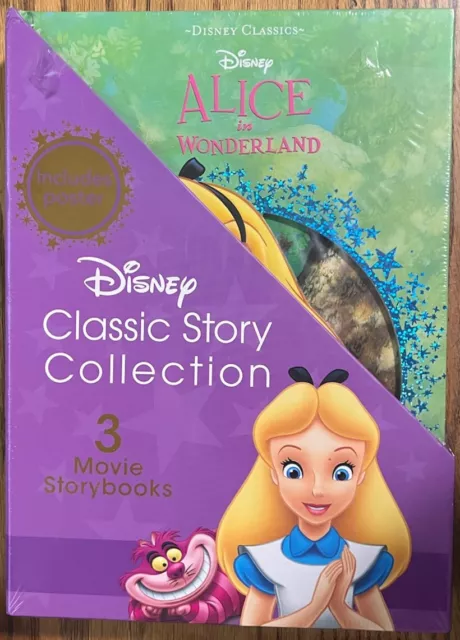 Disney Classic Story Collection ~ Alice In Wonderland Aladdin 101
