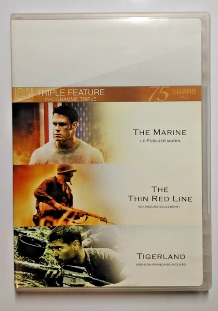 THE MARINE/THE THIN Red Line /Tigerland (Fox Triple Feature) Bilingual ...