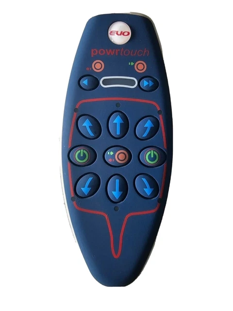 POWRTOUCH EVOLUTION MOTOR Mover Remote Control Handset. Twin Axle ...