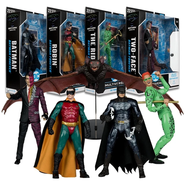 MCFARLANE TOYS DC Multivers Batman Forever Build-A-Wave complet PRÉ ...
