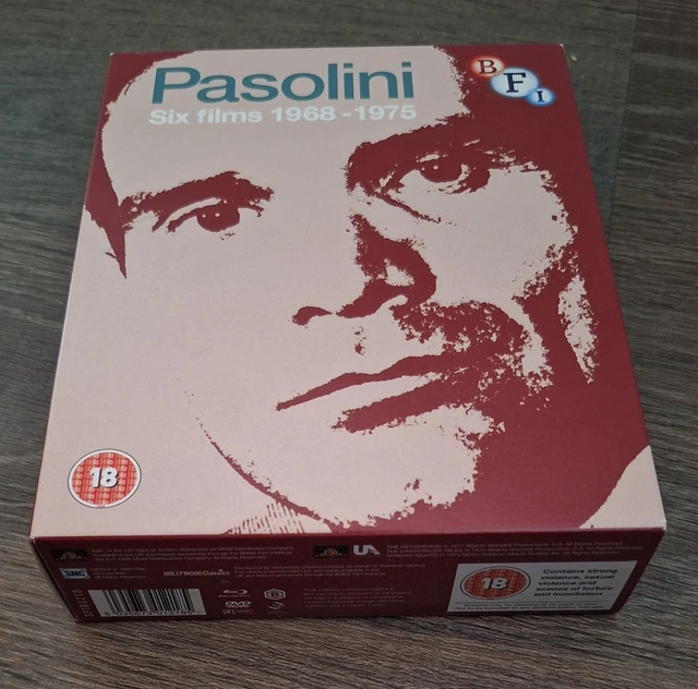 PIER PAOLO PASOLINI Six Films 1968-1975 - BFI Blu Ray Box Set + Booklet ...