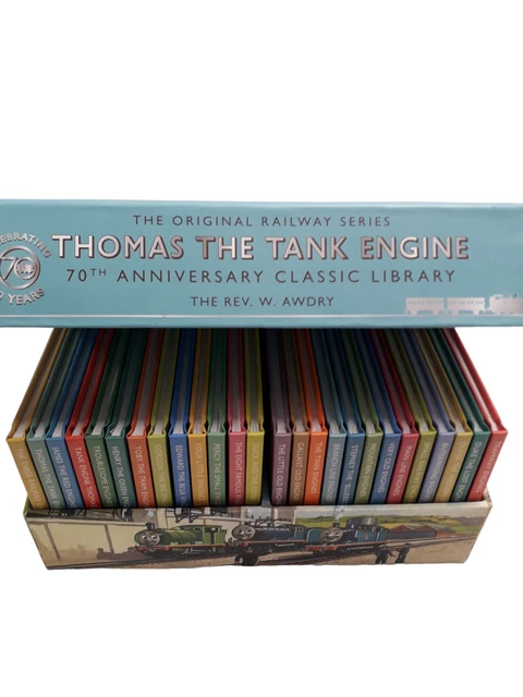 THOMAS THE TANK Engine 70th Anniversary Classic Library Children's ...