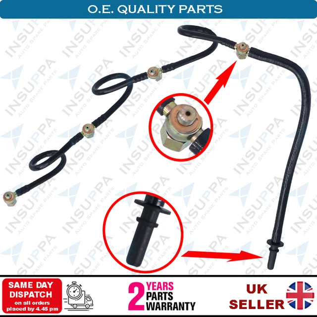 FUEL INJECTOR LEAK Off Overflow Hose Pipe For Ford Mondeo MK3 Turnier ...