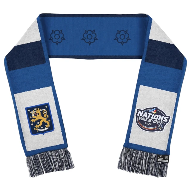 TEAM FINLAND FANATICS 2025 4 Nations Face-Off Scarf Scarve $49.99 ...