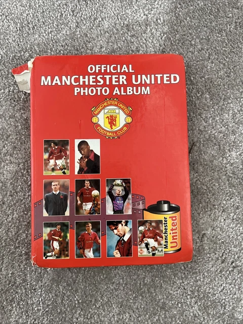 MANCHESTER UNITED PHOTO Album (Official) - Late 1990s £22.00 - PicClick UK
