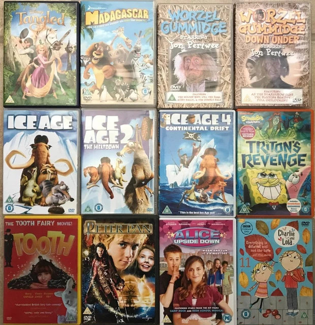 CHOOSE 18 DVDS Out Of Dvd Bundle / Joblot Mostly Kids Family Disney ...