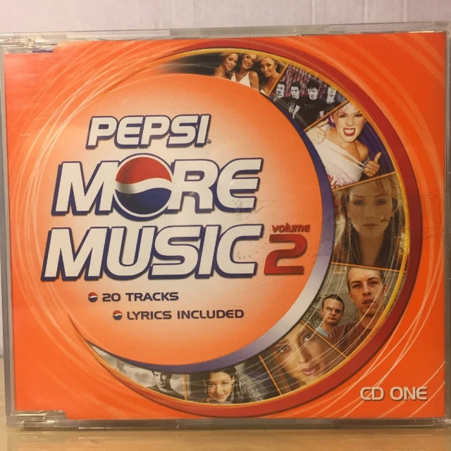 PEPSI MORE MUSIC volume 2. Disc 1 only $4.98 - PicClick AU