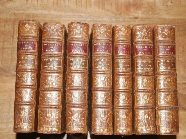 DESCRIPTION HISTORIQUE DE la Ville de Paris PIGANIOL DE LA FORCE 1765 ...