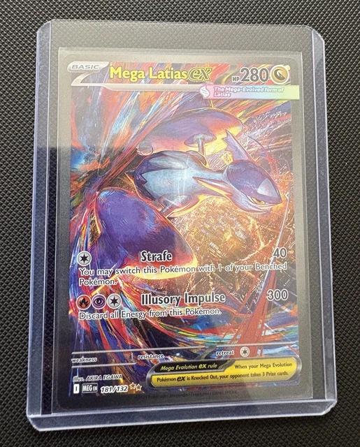 POKÉMON TCG MEGA Latias EX SIR 181/132 Mega Evolution English 2025 ...