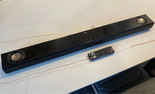 LG NB2530A 2.1 Channel 100W Speaker Bar with Built-In Subwoofer £29.99 ...