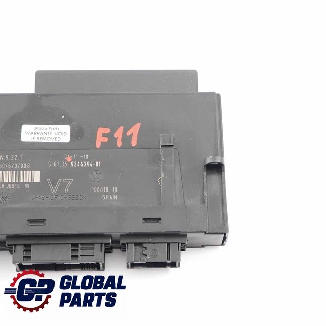BODY CONTROL MODULE BMW F11 ECU Junction Box 3 PL6 JBBFE III V7 9244394 ...