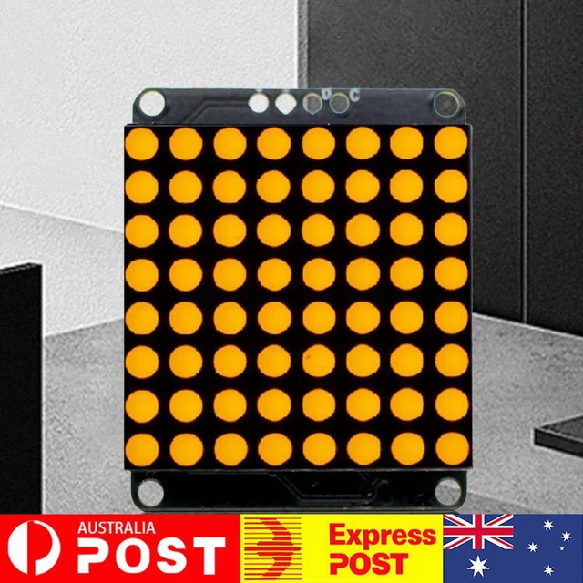 8X8 HT16K33 LED Dot Matrix DIY Kit 5V MCU LED Display Control Module ...