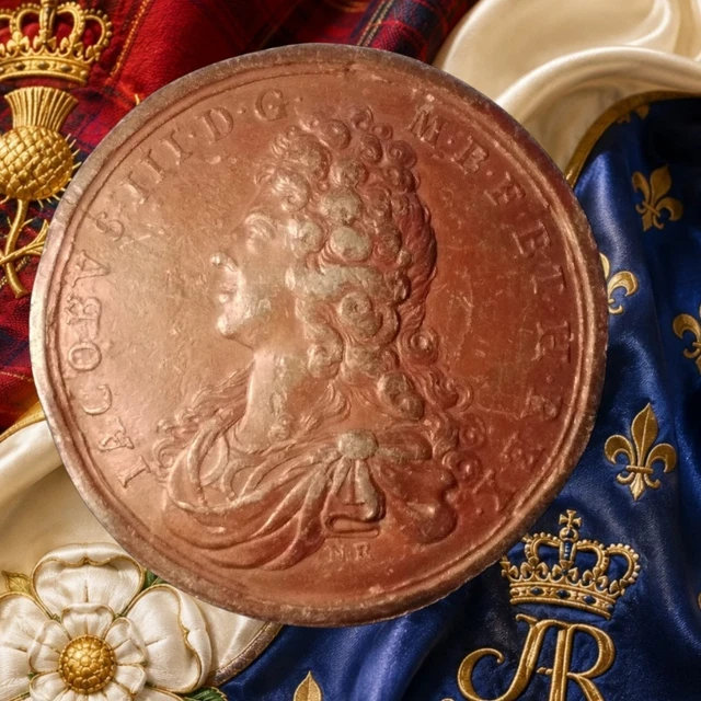 MÉDAILLE JACOBITE 1712 – Louisa Maria Stuart, Dernier Souvenir de la ...
