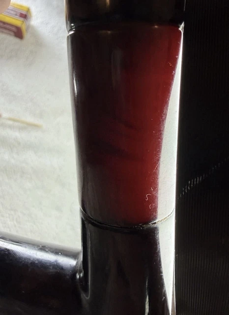 BAKÉLITE ART DÉCO Cherry Amber Red Faturan 116 Gramme Pommeau De Canne ...