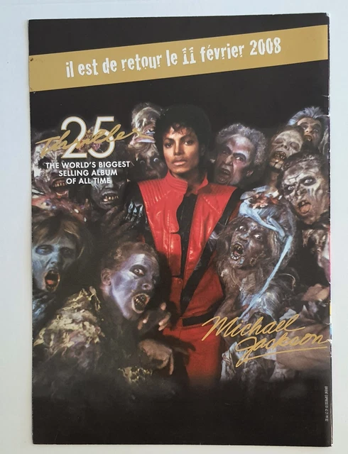 MICHAEL JACKSON 25 TH THRILLER DE RETOUR NRJ 11/02/2008 PLAN MEDIA ...