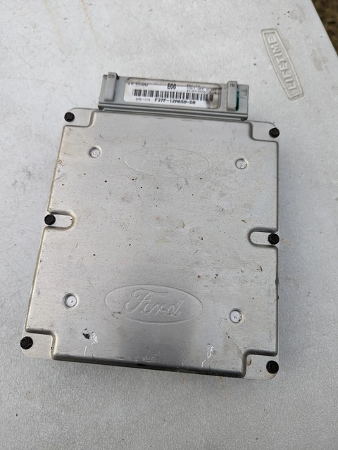1993 FORD RANGER 3.0L A/T ECM ECU PCM engine computer F37F-12A650-DA ...
