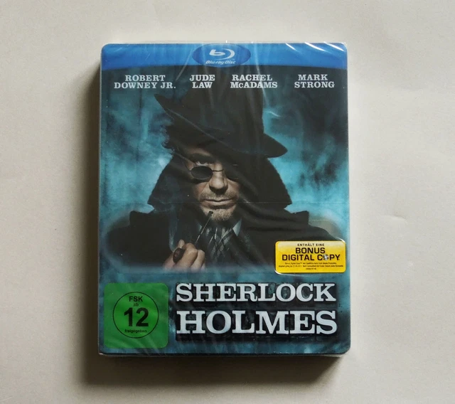 SHERLOCK HOLMES - Germany Blu-Ray Steelbook In A Hard Plastic Slipcase ...