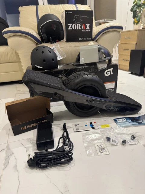 ONE WHEEL GT ELECTRIC SKATEBOARD USED FOR 1 MILE Like Ne-WITH EXTRAS £ ...