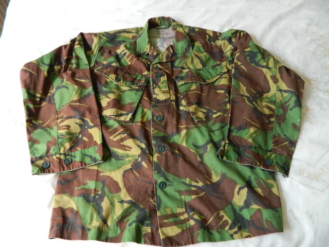 BRITISH ARMY DPM trials SCRDE garment CS95 1995 Combat Jacket ...