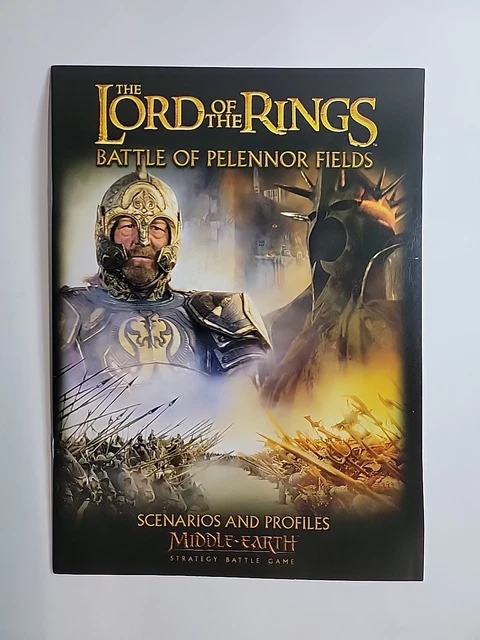LORD OF THE Rings Battle Of Pelennor Fields Scenarios And Profiles $23. ...