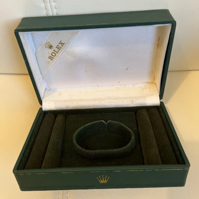 RARE BOÎTE DE montre Rolex vintage vert bois EUR 287,66 - PicClick FR