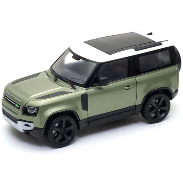 2020 LAND ROVER Defender 1:24 Scale Diecast Model Metallic Green by ...