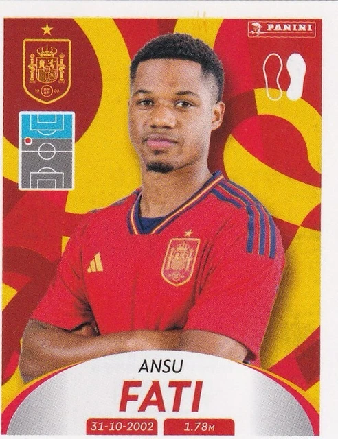 PANINI 2024 GERMANY & the Best EM Sticker No. 284 Ansu Fati £0.85 - PicClick UK