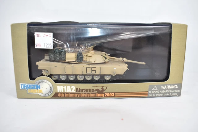 DRAGON ARMOR 1:72 M1A2 Abrams, 4Th Infantry Div., Iraq 2003, No. 60016 ...