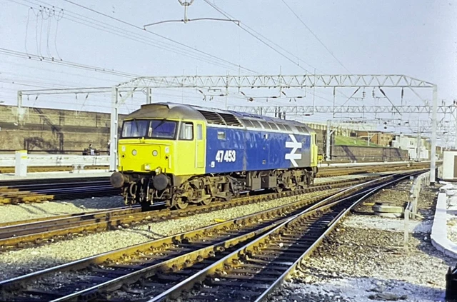 CLASS 47 Train 35mm Colour Slide 47453 £2.99 - PicClick UK