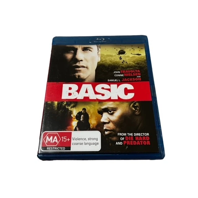 BASIC BLU-RAY REGION Free John Travolta Samuel L Jackson Connie Nielsen ...