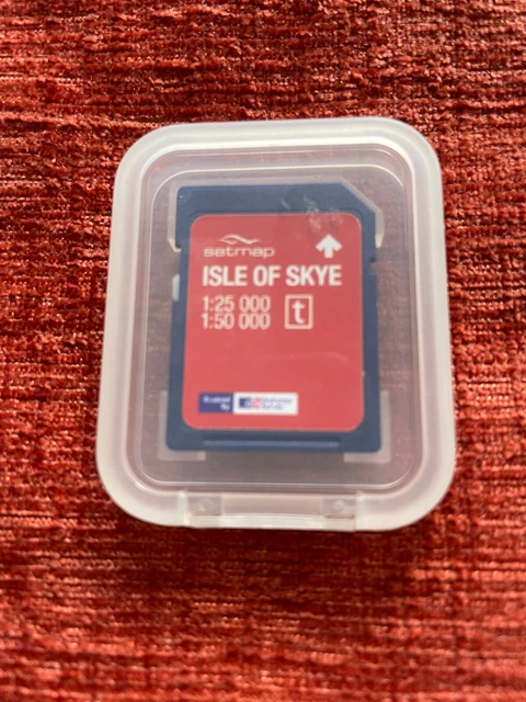 SATMAP CARD ISLE Of Skye Used Once Vg Condition In Case £35.00 ...